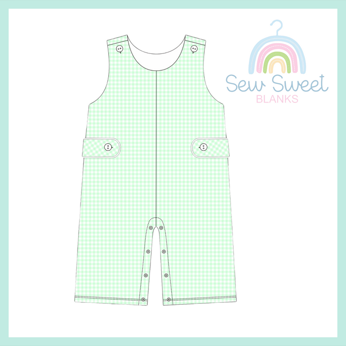 MINT BOY LONG JON JON – Sew Sweet Blanks
